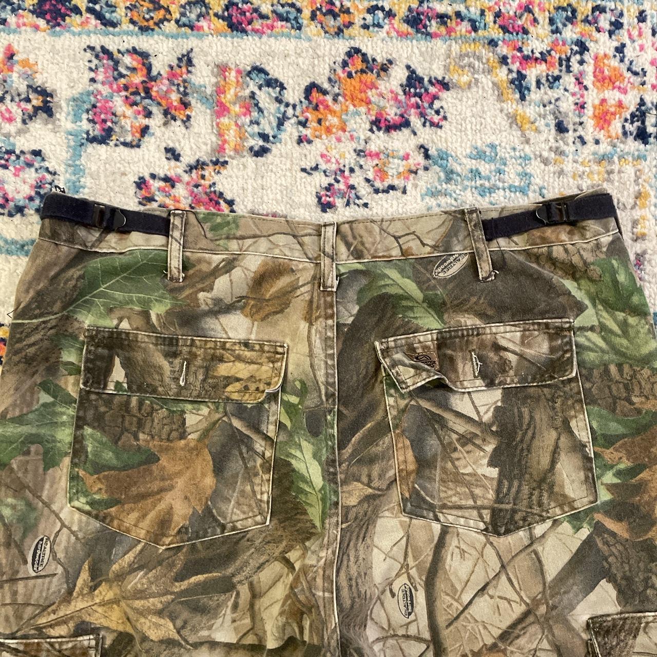 Vintage Real tree Camo pants Size: large Waist is... - Depop