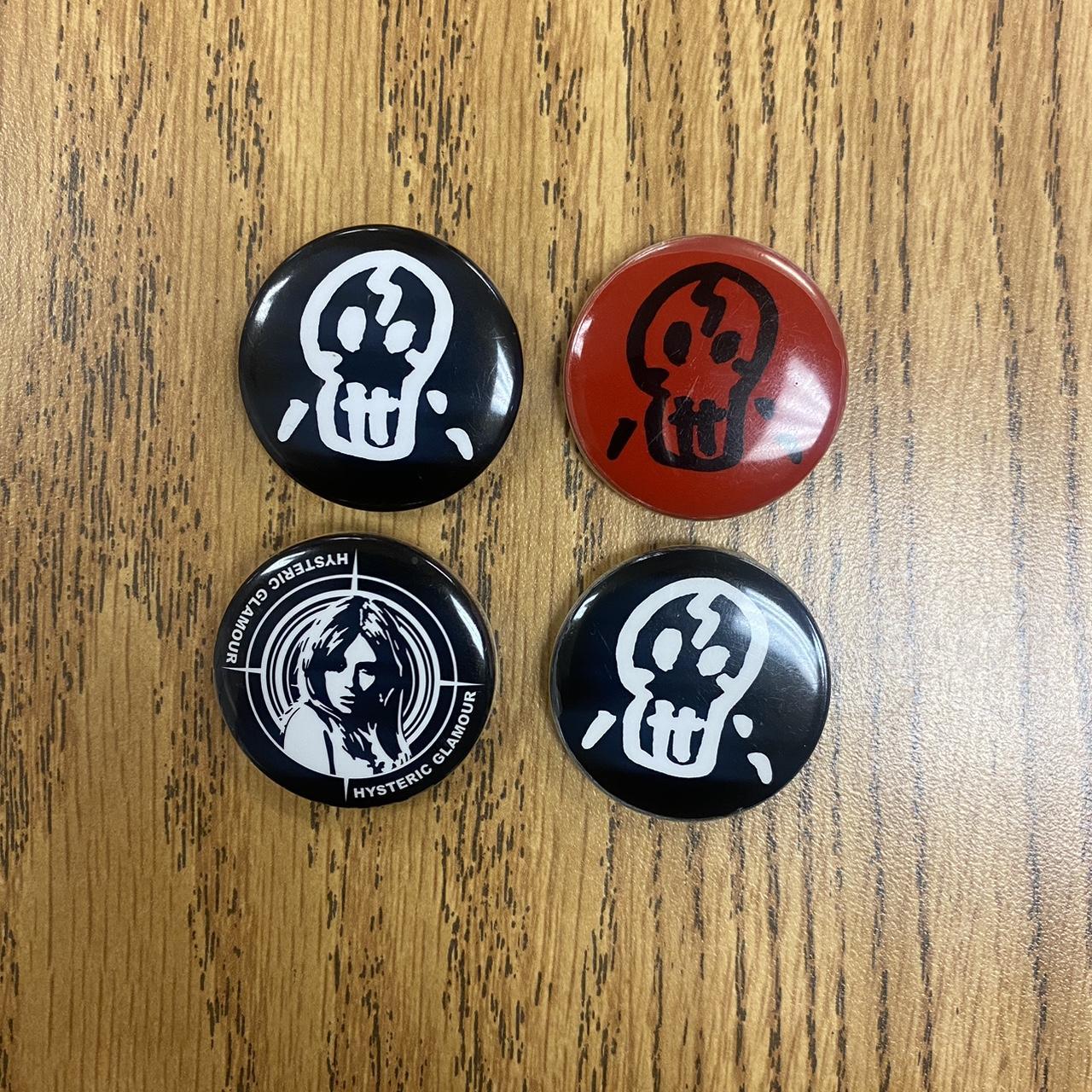 Vintage Assorted Hysteric Glamour Pin Set Directly... - Depop