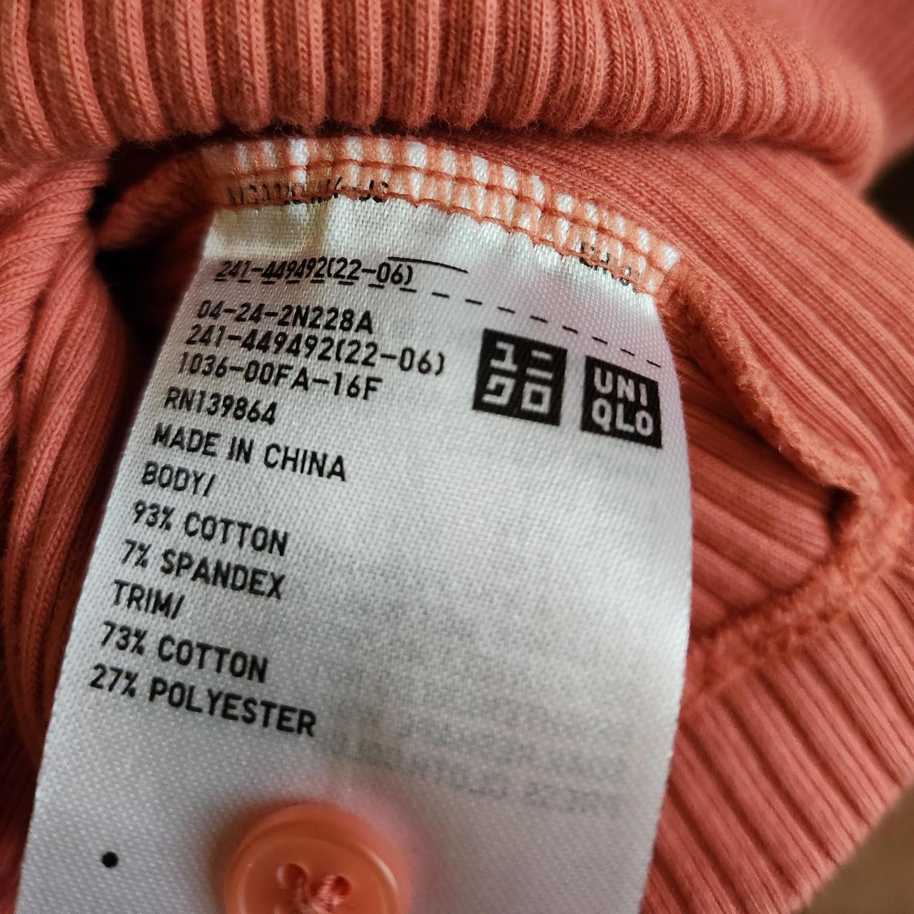 Uniqlo crop top tank. Worn a few times. - Depop