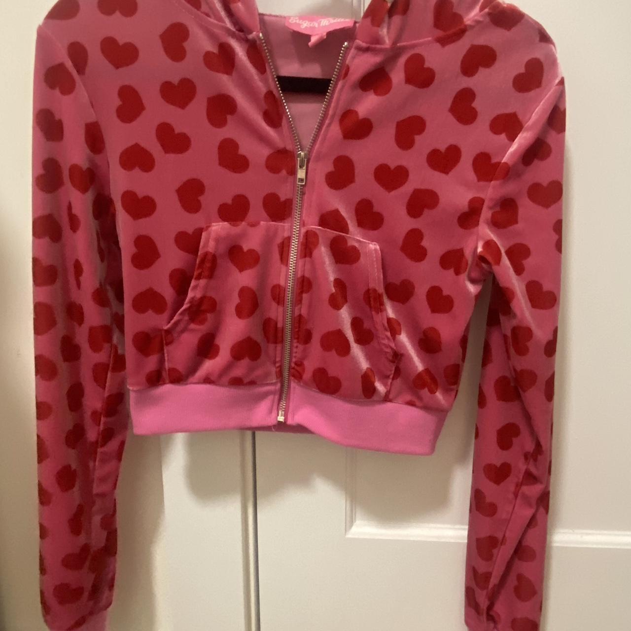 Jennifer’s body heart velour jacket Perfect for... - Depop