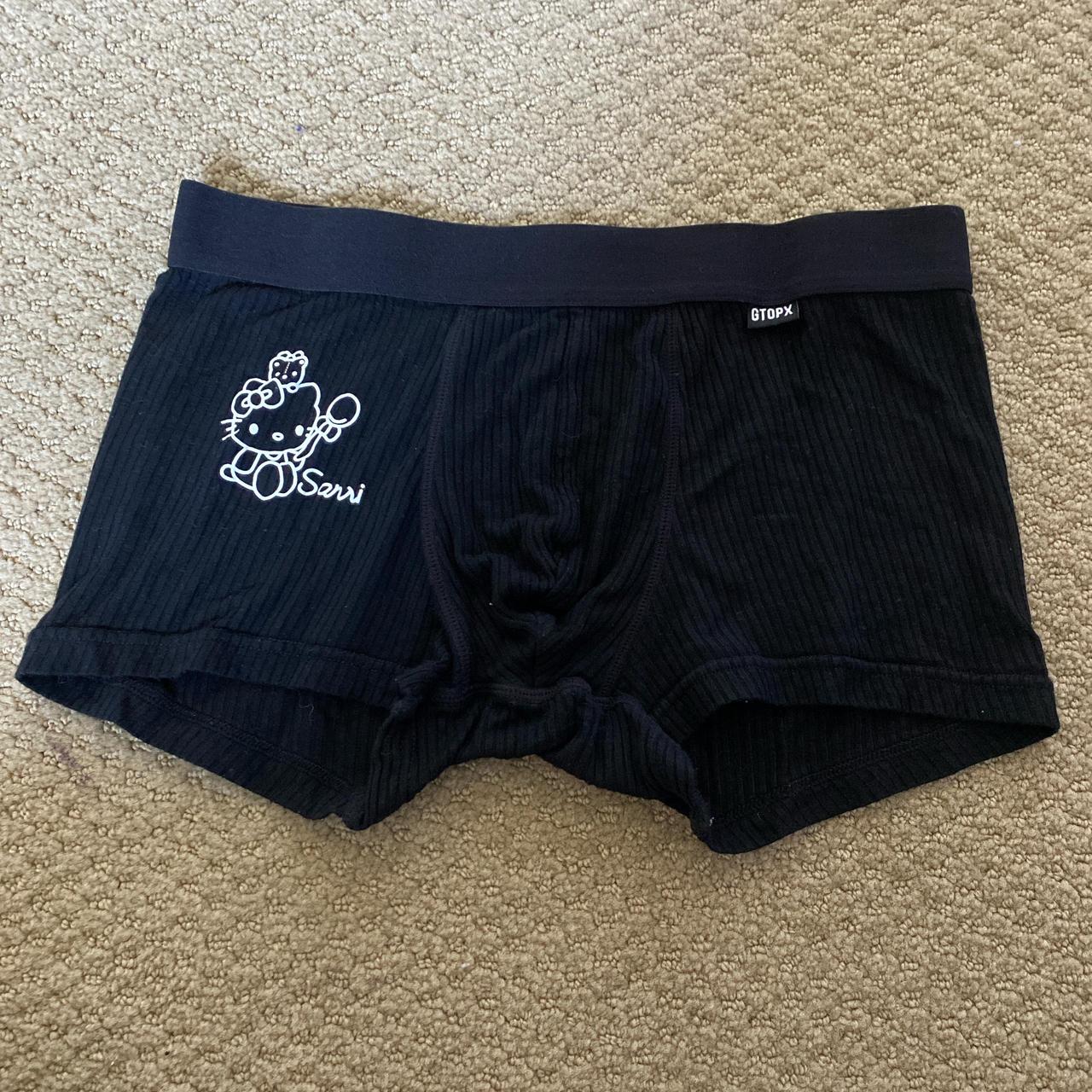 3 pack of hello kitty x sanrio boxers never worn... - Depop