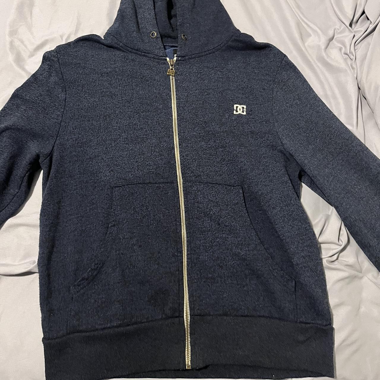 DC Zip up jacket amazing condition no flaws. Size... - Depop