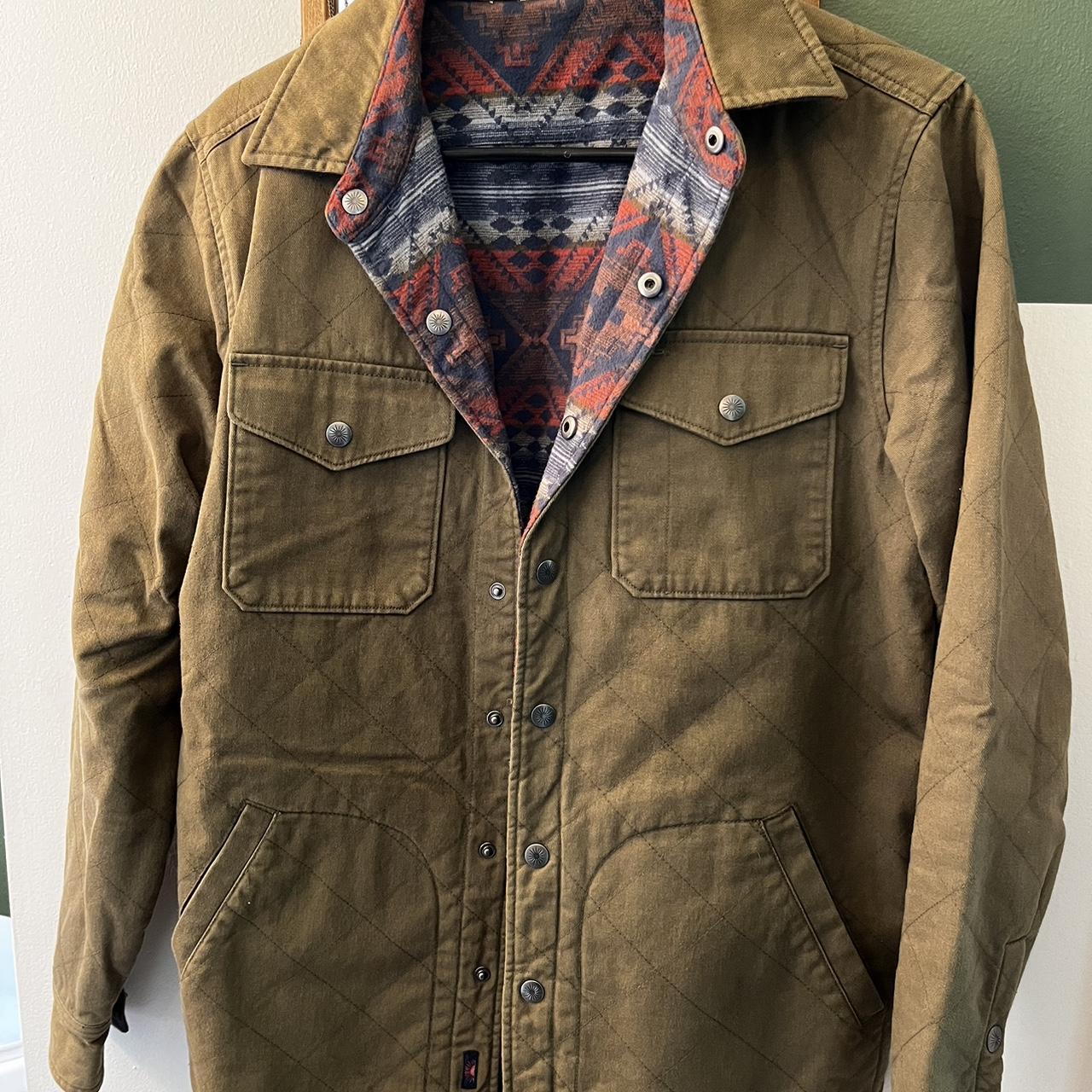 Faherty ***REVERSIBLE*** Quilted Jacket. Heavy duty... - Depop