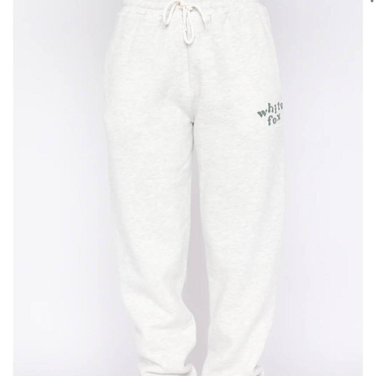 WHITE FOX SWEATPANTS L - Depop