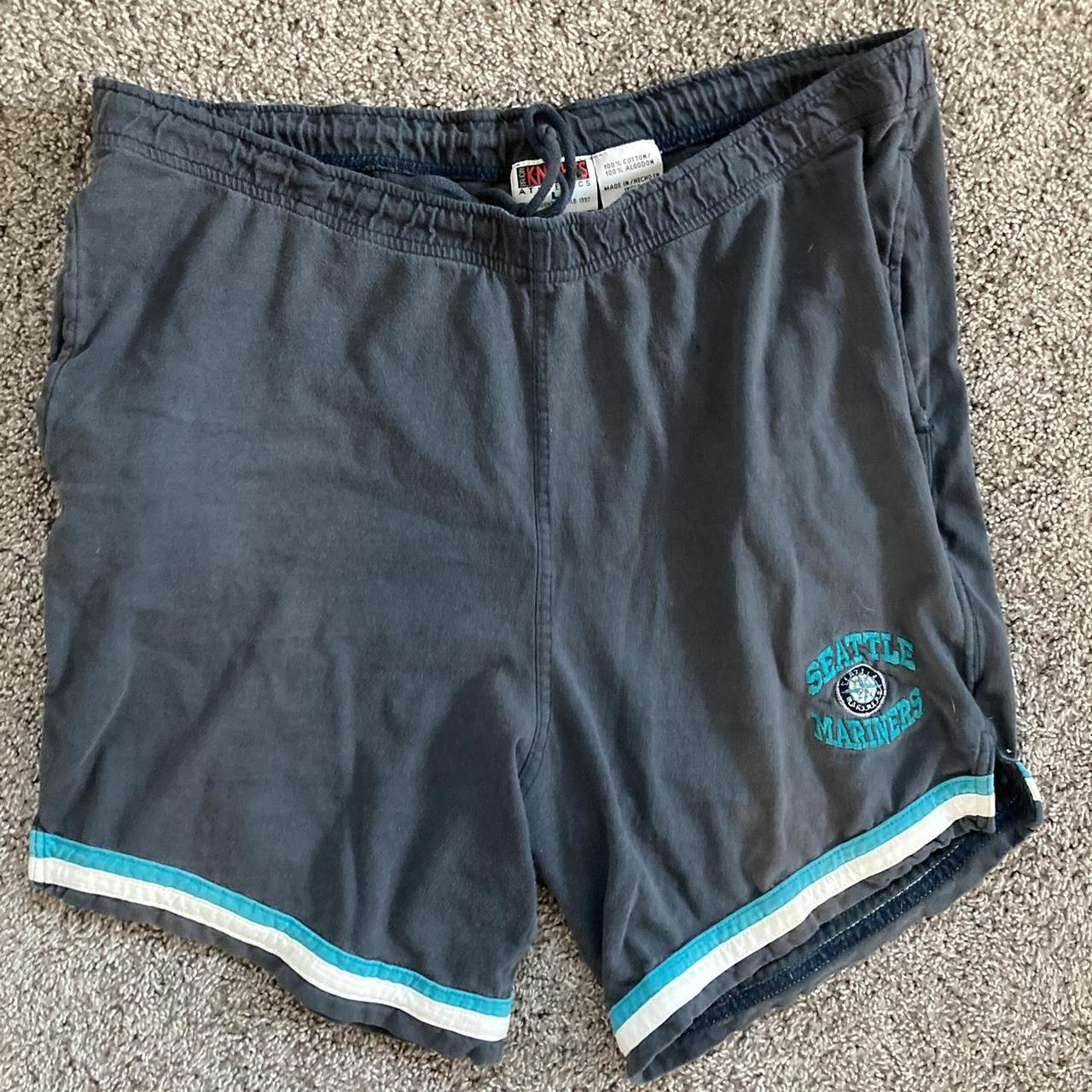 Vintage Seattle Mariners shorts size large from 1997... - Depop
