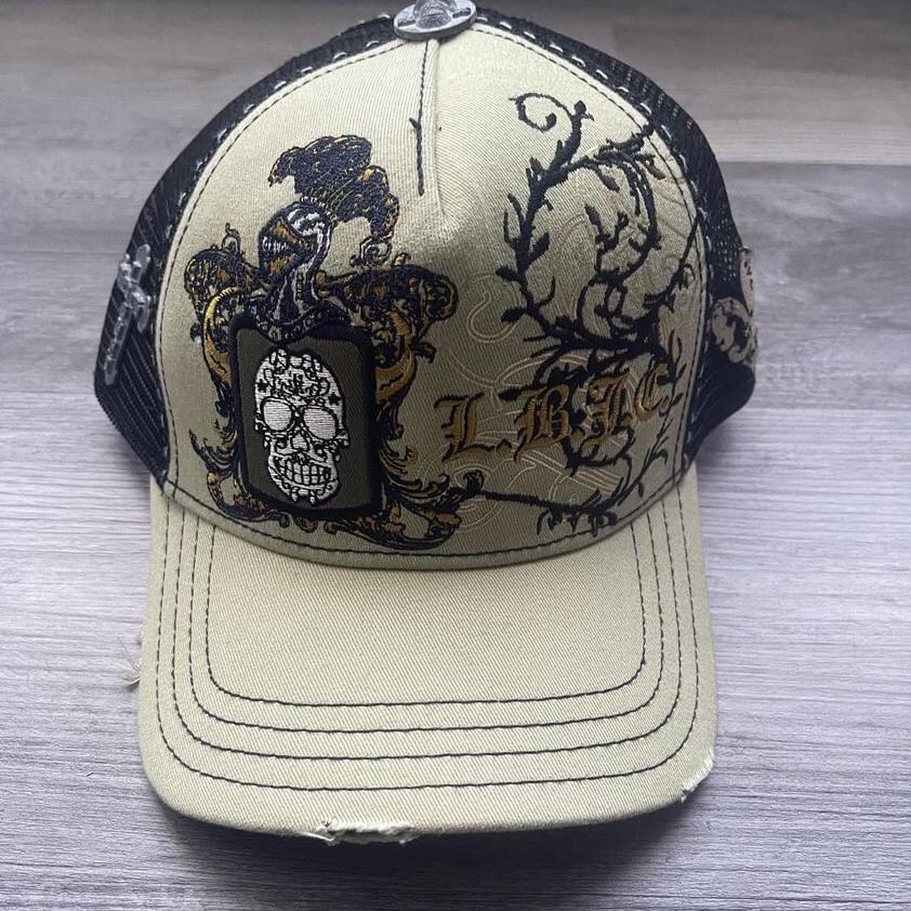 ‼️ Skull Affliction Type Hat ‼️ A Unique Hat w A... - Depop