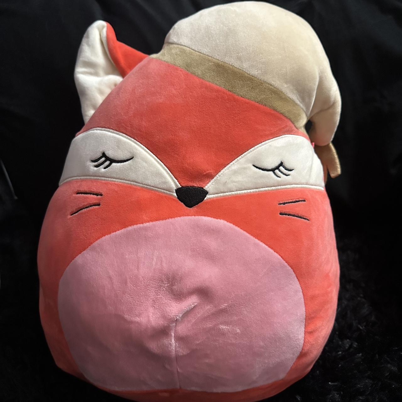Fifi Sleeping Hat Fox Plush 14” Squishmallow... - Depop
