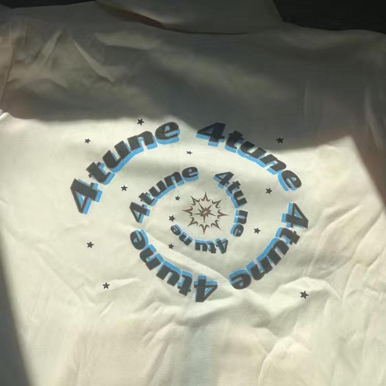 4 tune full zip up hoodie - Depop