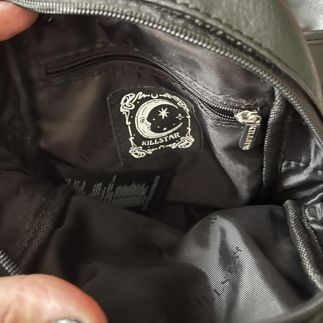 Killstar I Am the Night gothic crossbody bag Silver... - Depop