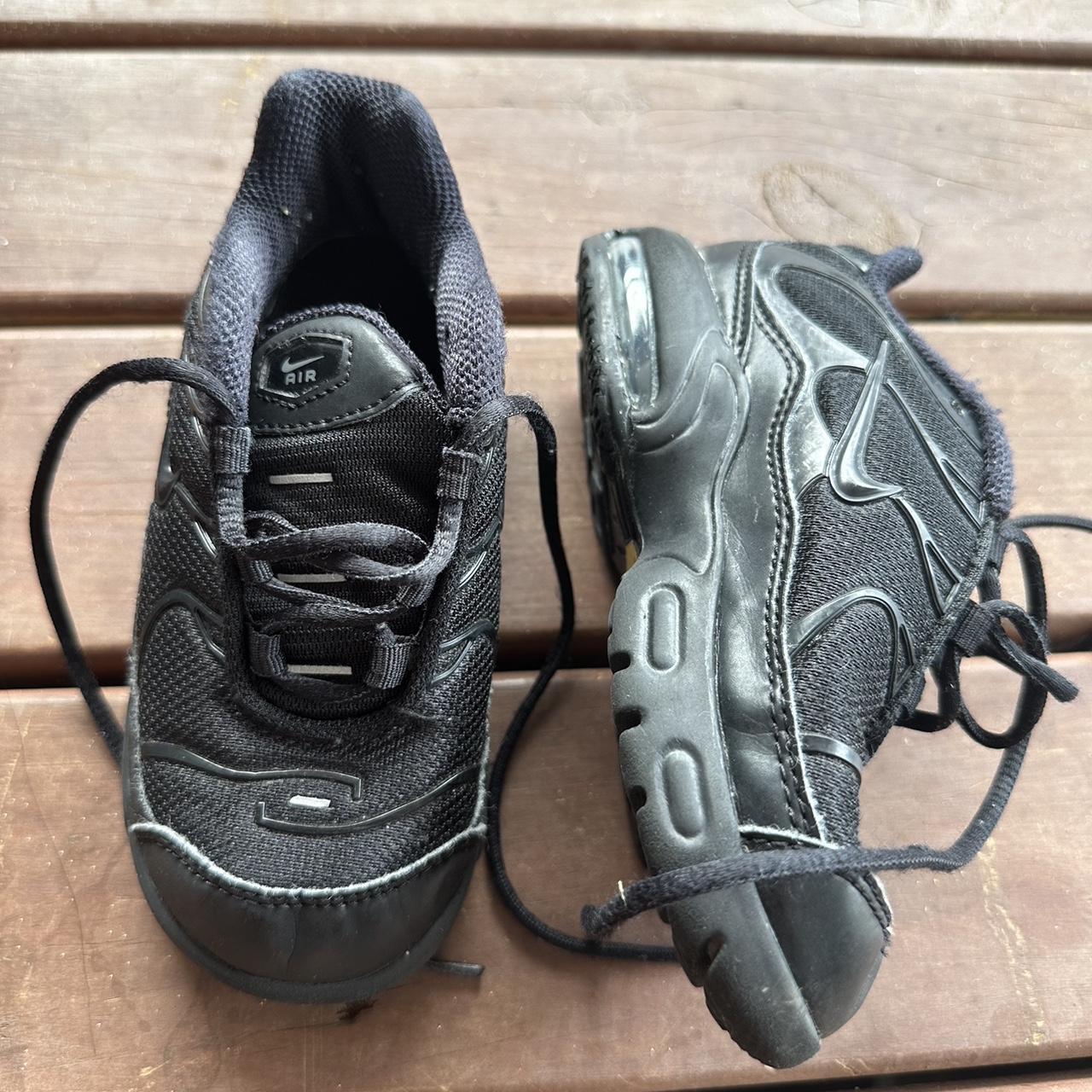 Toddler Balck Tns - Depop