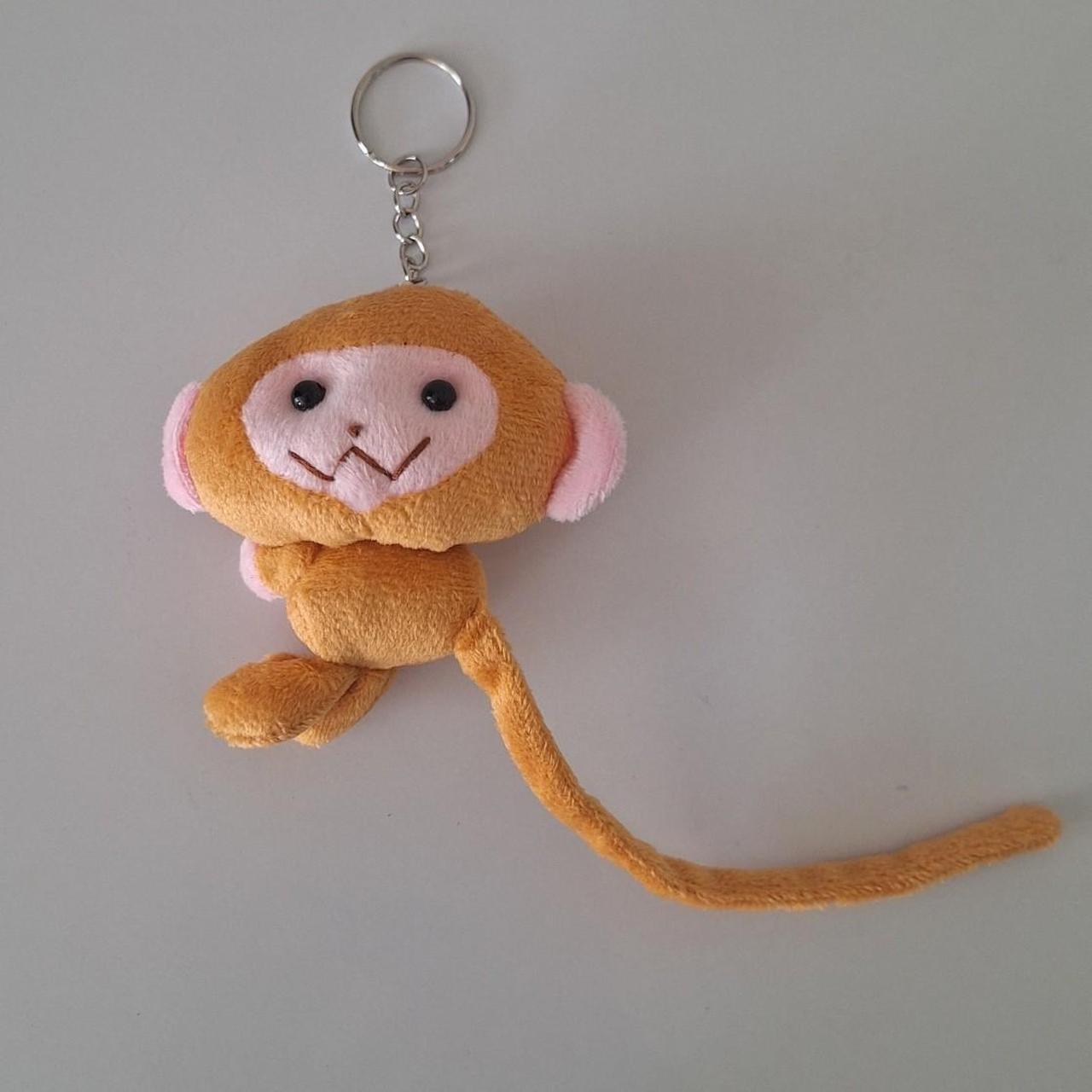 Light brown monkey plush keychain #kawaii #y2k... | Depop