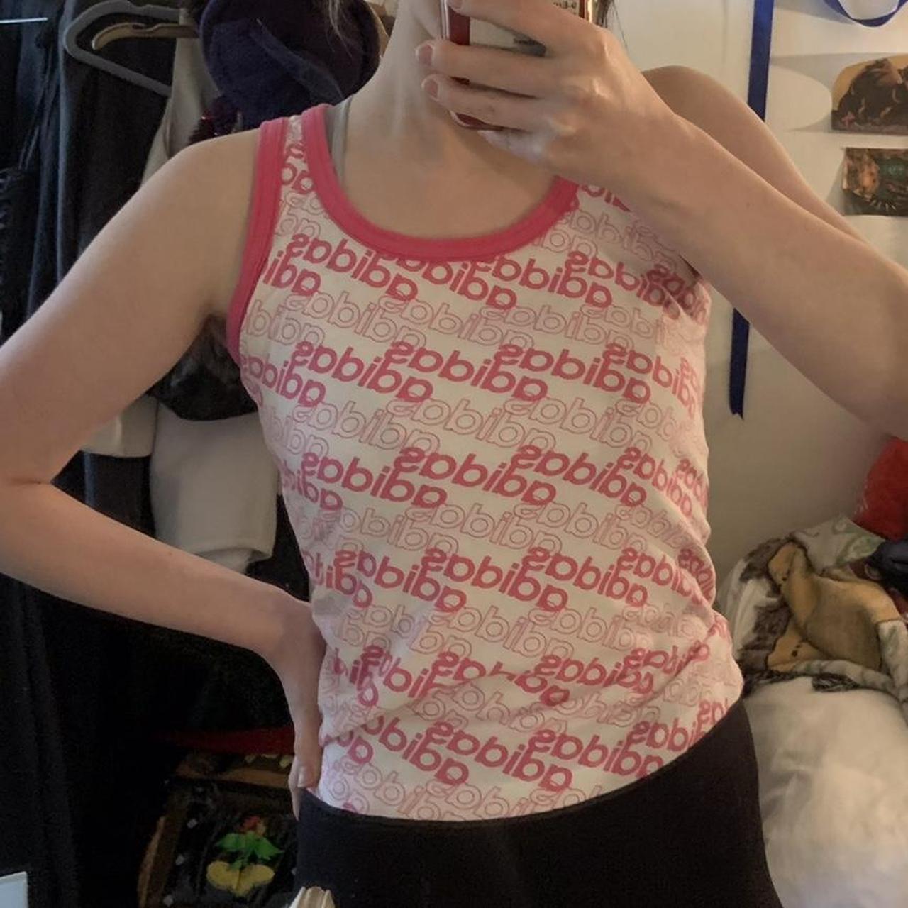 Adidas Women's Pink Vest | Depop