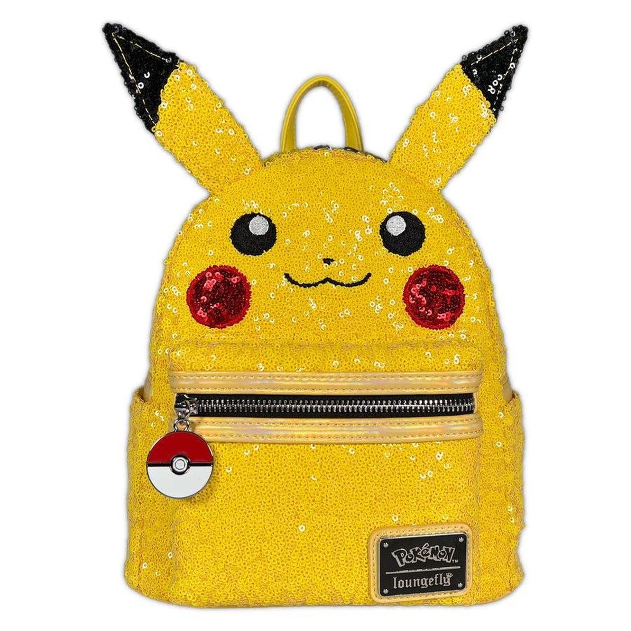 Loungefly Pokemon Sequin Pikachu Mini Backpack... - Depop