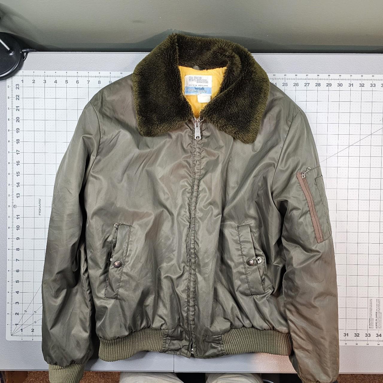 Vintage 70s Flight Bomber Jacket Mens Large in... - Depop