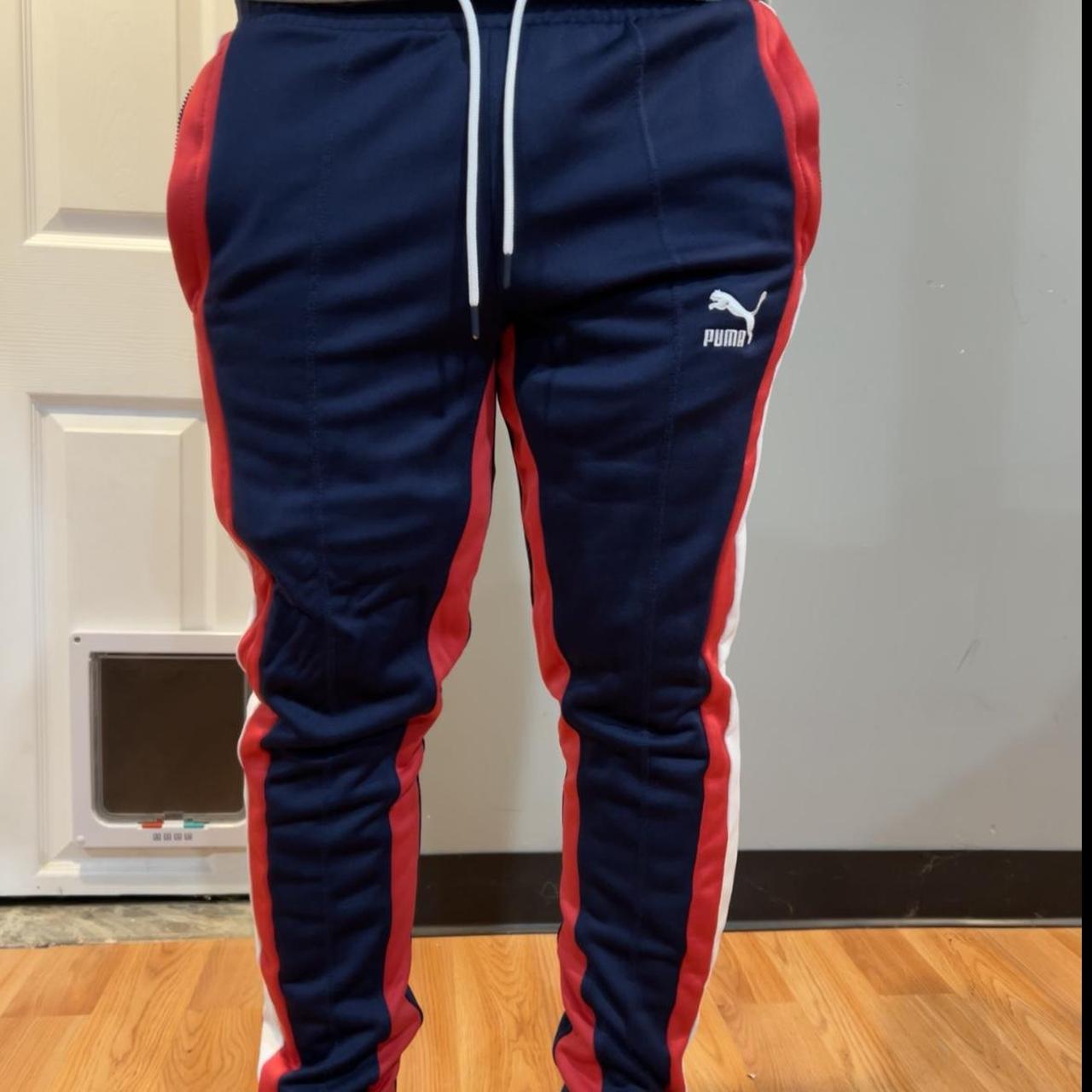 Puma joggers too small for me - Depop