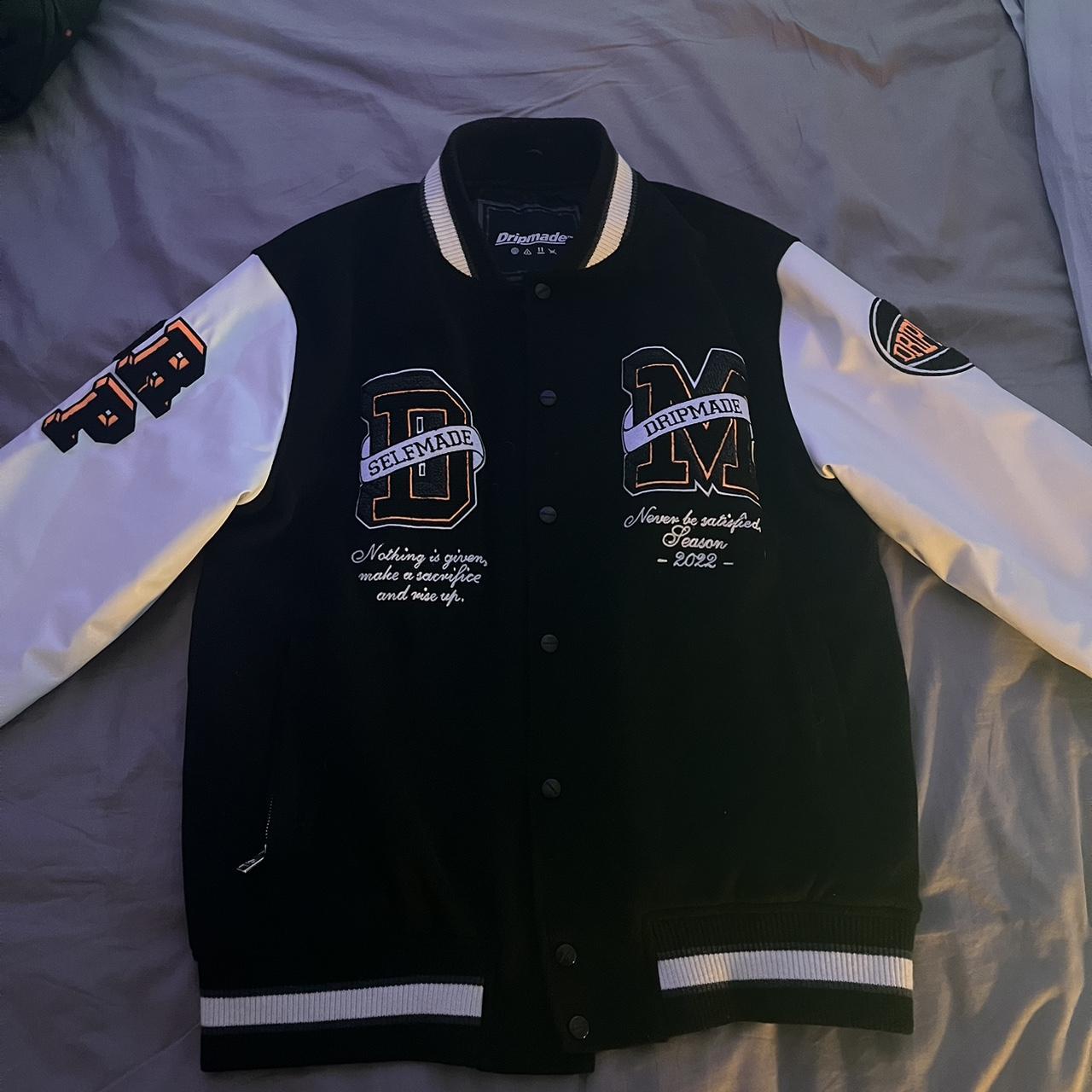 Dripmade varsity jacket 🚨 brand new at £120 never... - Depop