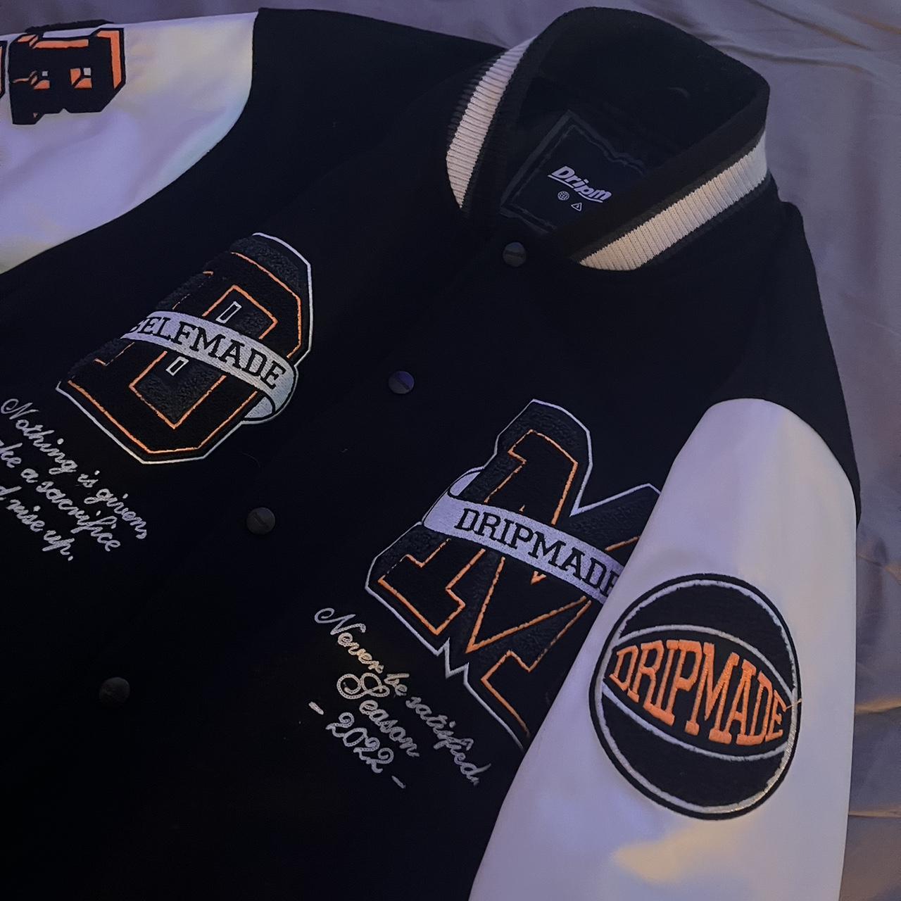 Dripmade varsity jacket 🚨 brand new at £120 never... - Depop