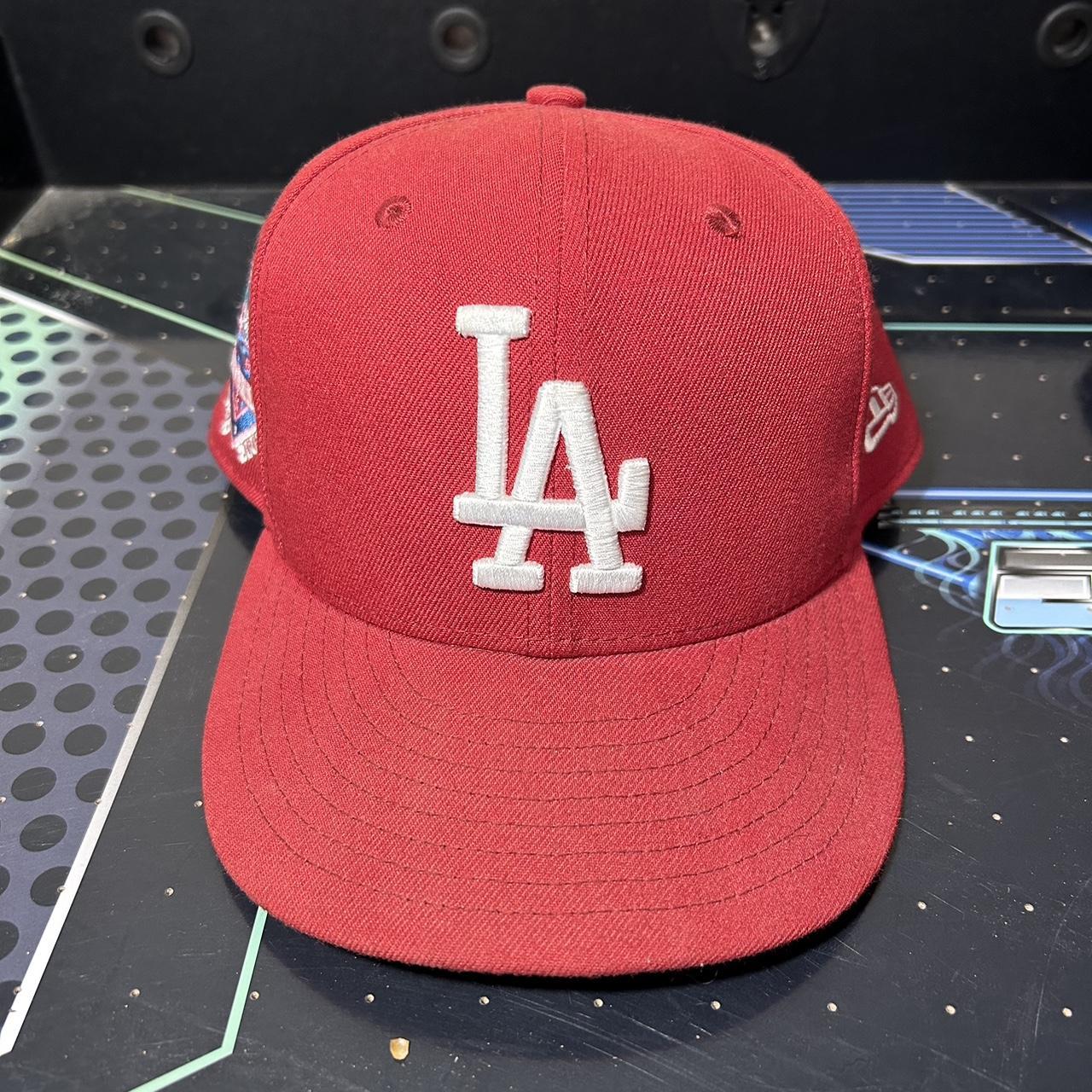 Los Angeles dodgers fitted size 7 1/4 #hat #fitted... - Depop