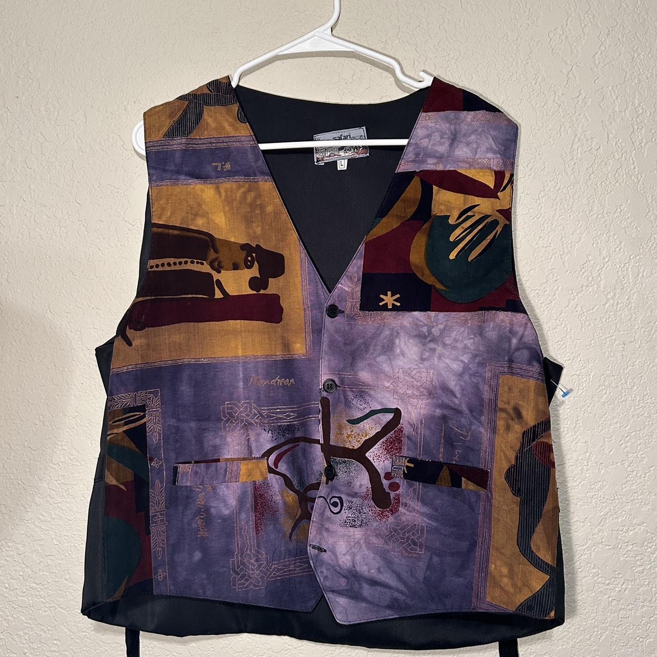 Look like Tyler the creator in this 1980’s vest... - Depop