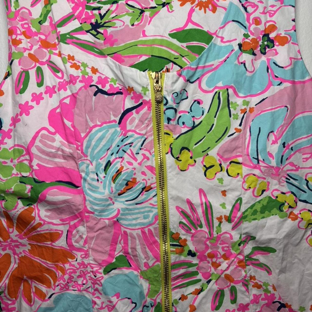 Lilly Pulitzer x Target Dress Womens Pink Floral... | Depop
