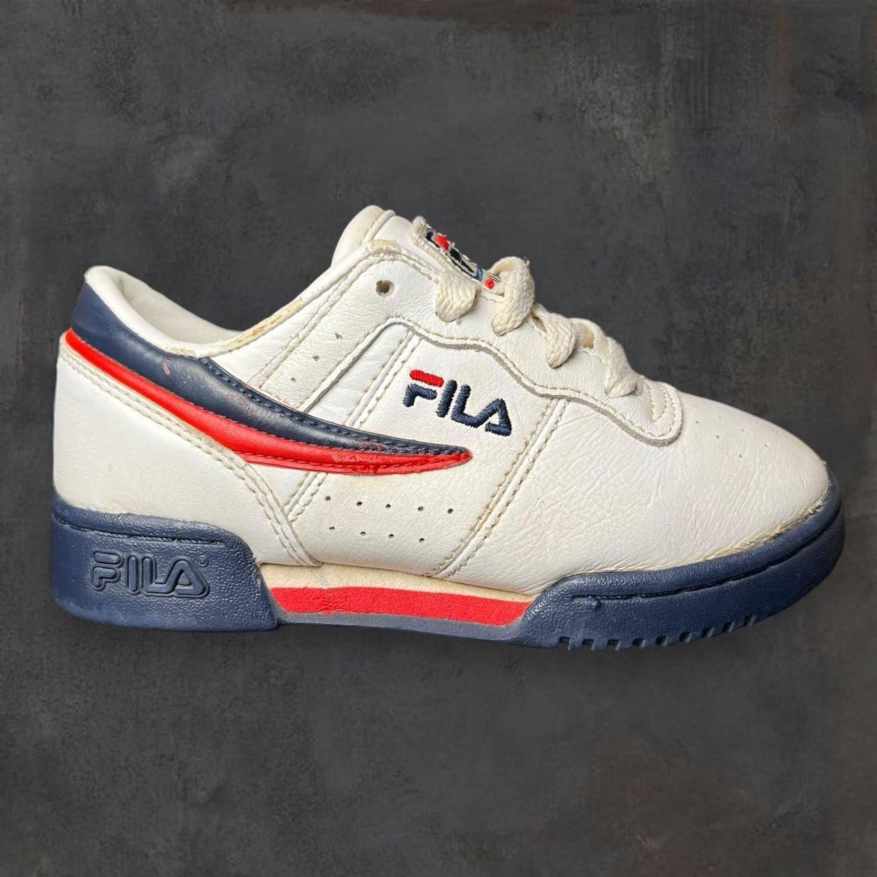 Capture a classic look with these Fila Original... - Depop