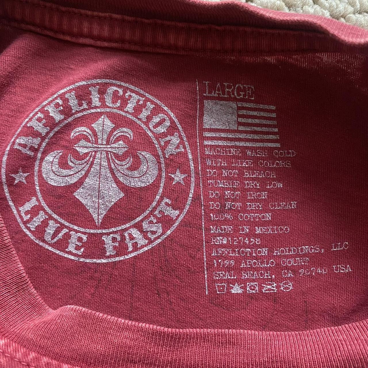 AFFLICTION ‘ANGELS’ MENS TSHIRT SIZE LARGE LIKE NEW... - Depop