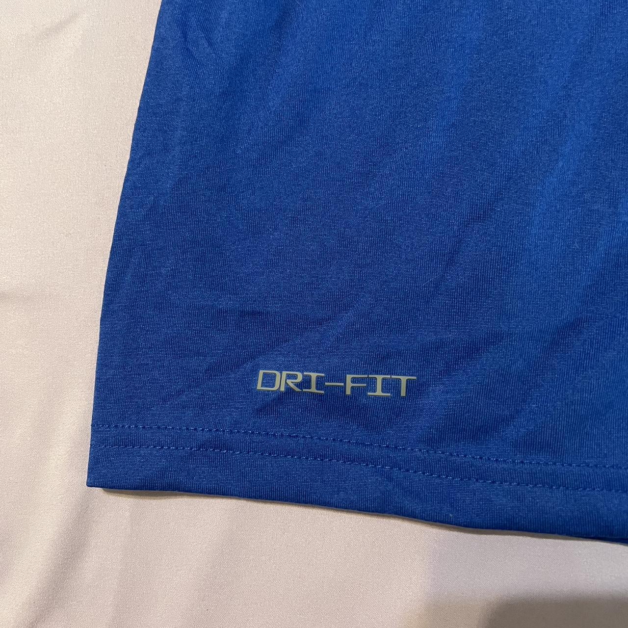 Nike royal blue Dri-Fit SG Football tee. Size XL... - Depop