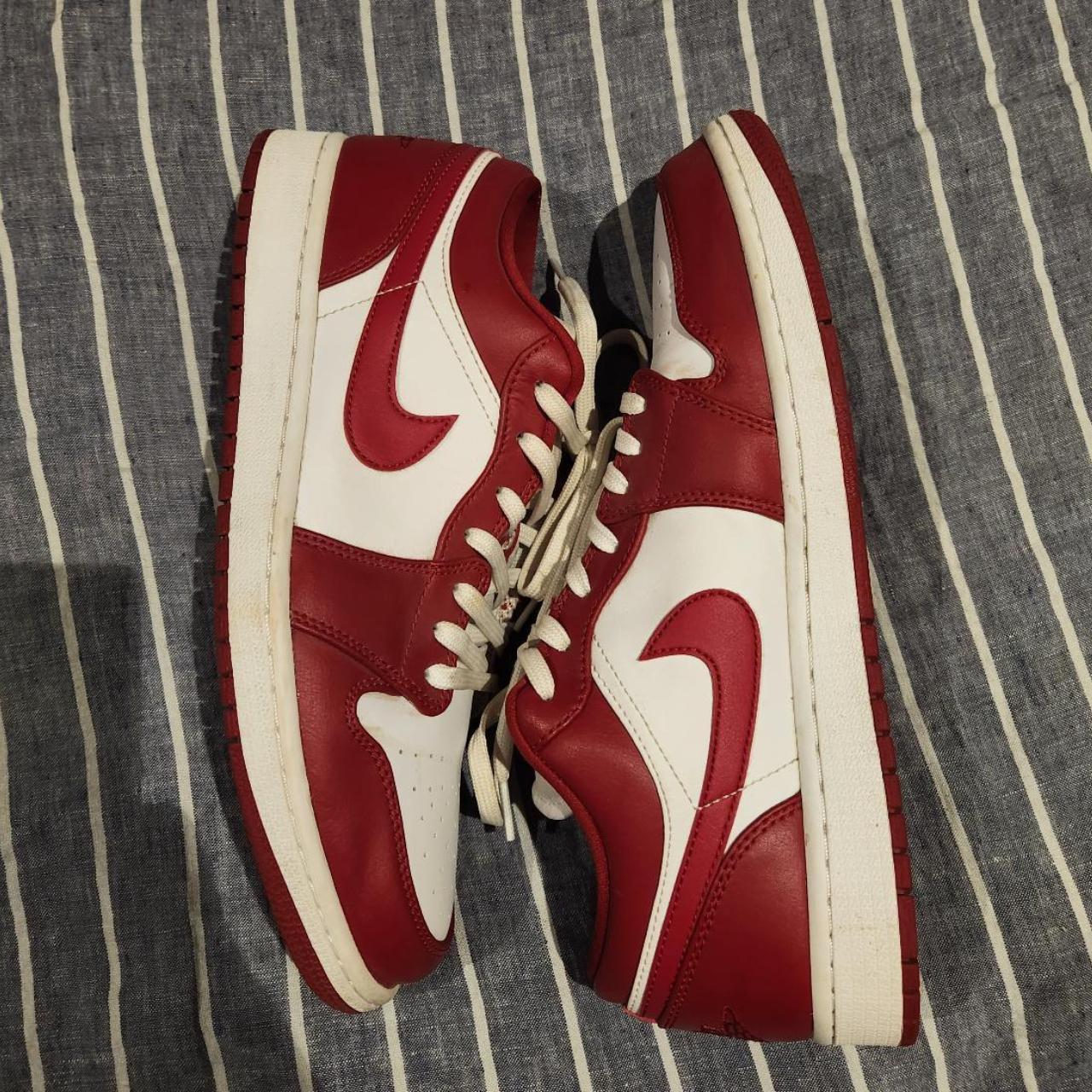 Jordan 1 Gym Red Low - US11 Good condition, one... - Depop