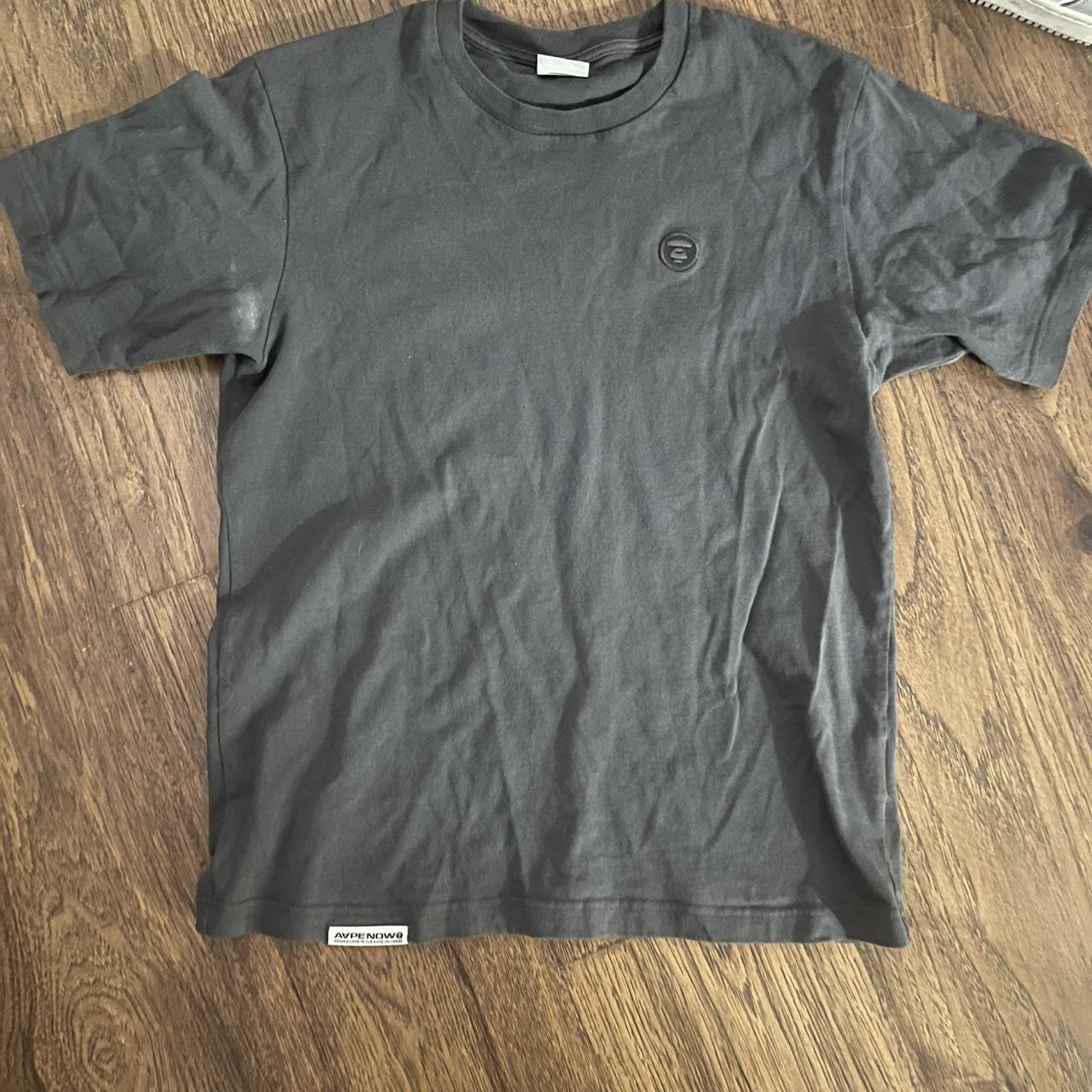 Grey BAPE cotton tee with tags #bape #designer... | Depop