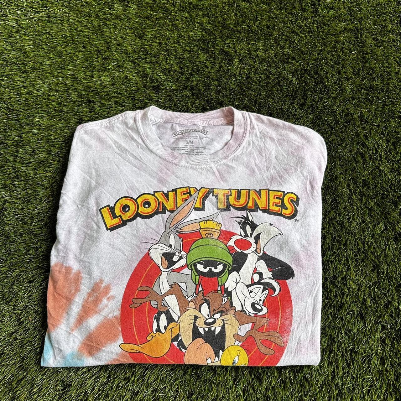 Looney Tunes Women's Pink T-shirt | Depop