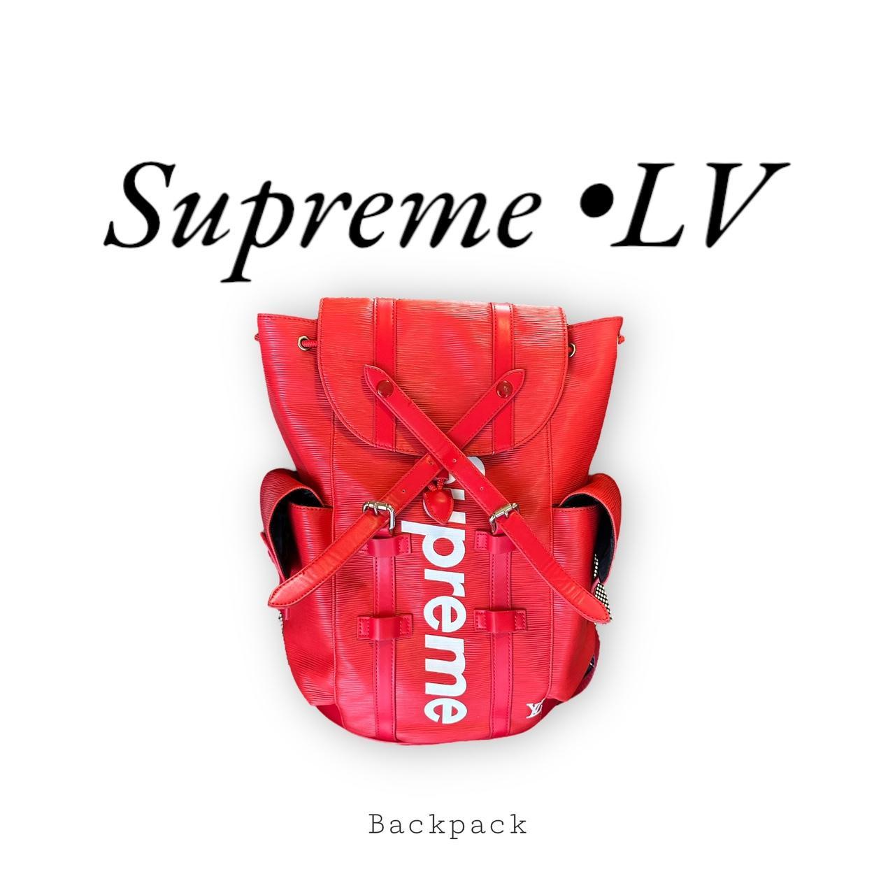 SUPREME • LOUIS VUITTON 🎒 Backpack Deliveries 3/4... - Depop