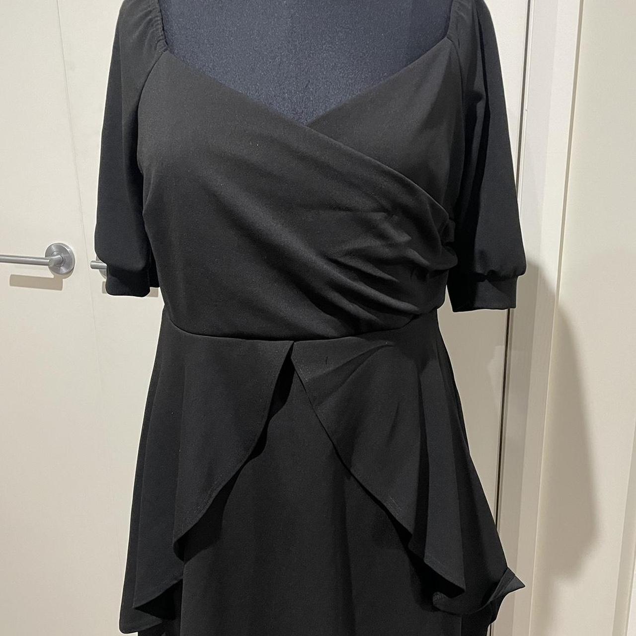 Boohoo Plus Women's Black Dress | Depop