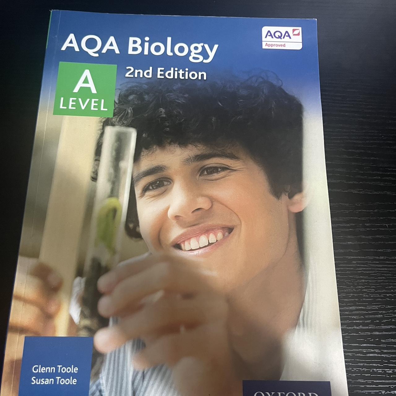 Brand new aqa alevel biology textbook Perfect for... - Depop