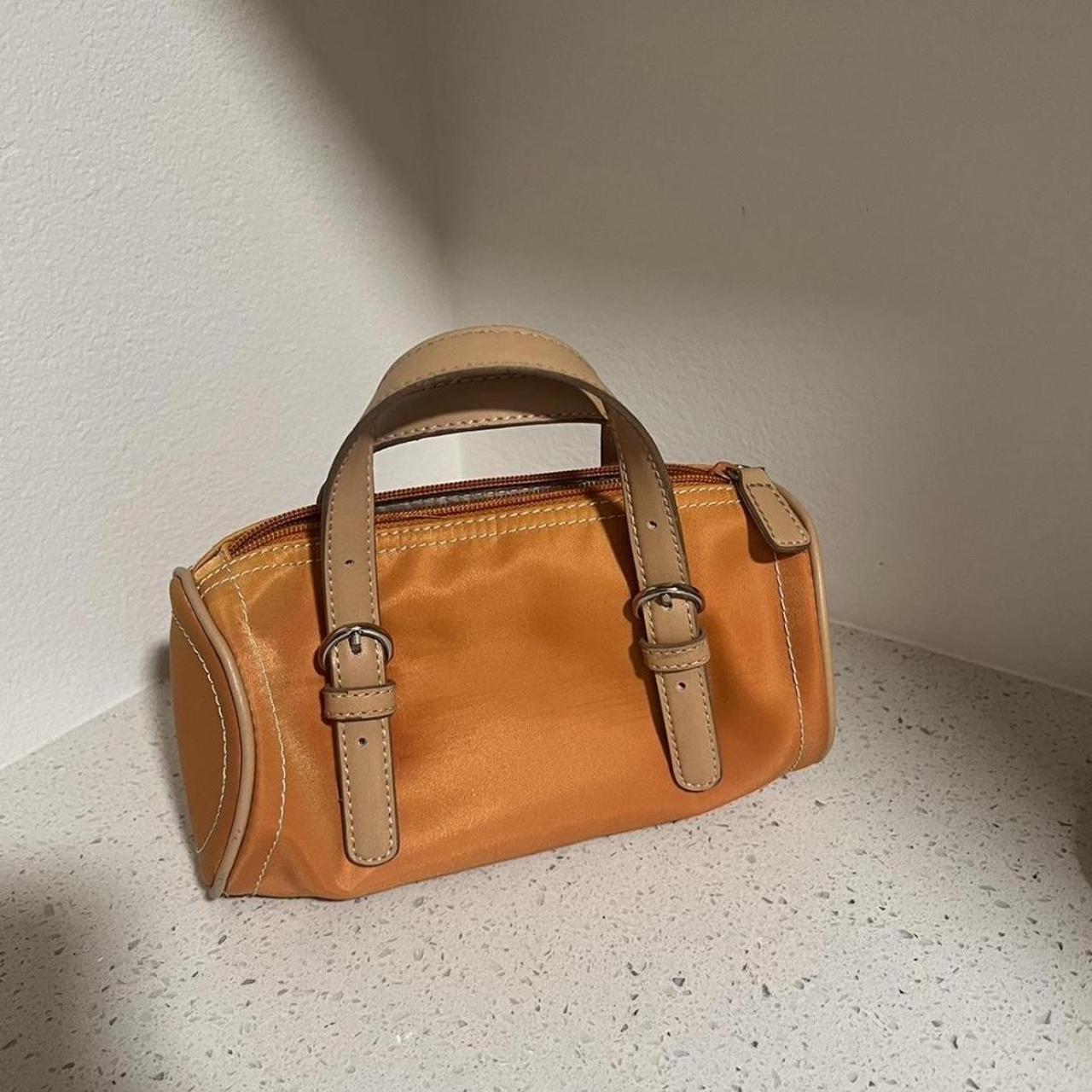 Mini Nine West Orange Bag Super cute just never... - Depop