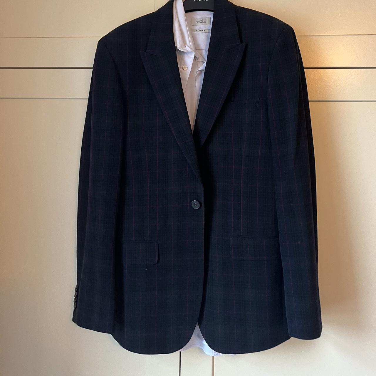 ASOS Design Suit in black wash tartan Perfect for... - Depop