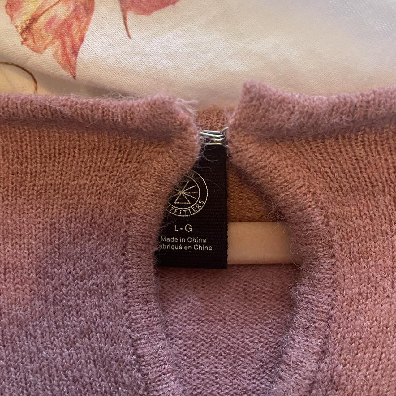 Urban outfitters- dusky pink cut out cardigan - Depop