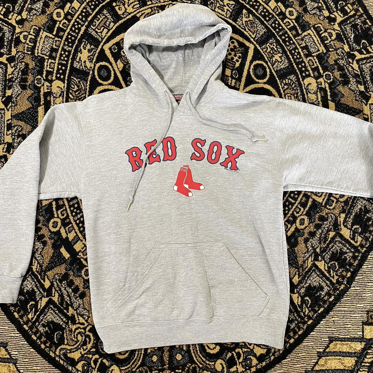 Stitches brand Boston Red Sox hoodie Circa 2009... | Depop