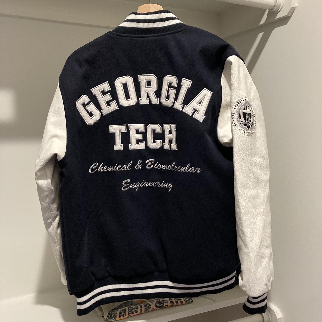 College Jacket for Sale [XL] This is in a Like New... - Depop