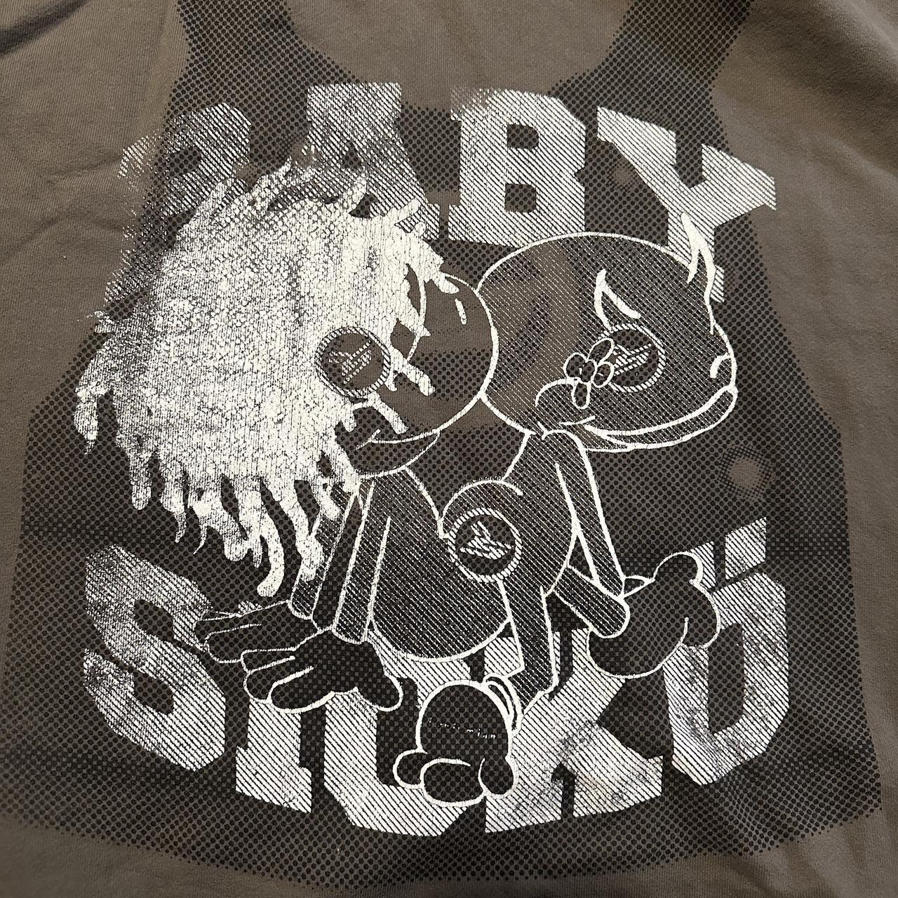 Sicko Born From Pain Baby on Board Wide Cut Side... - Depop