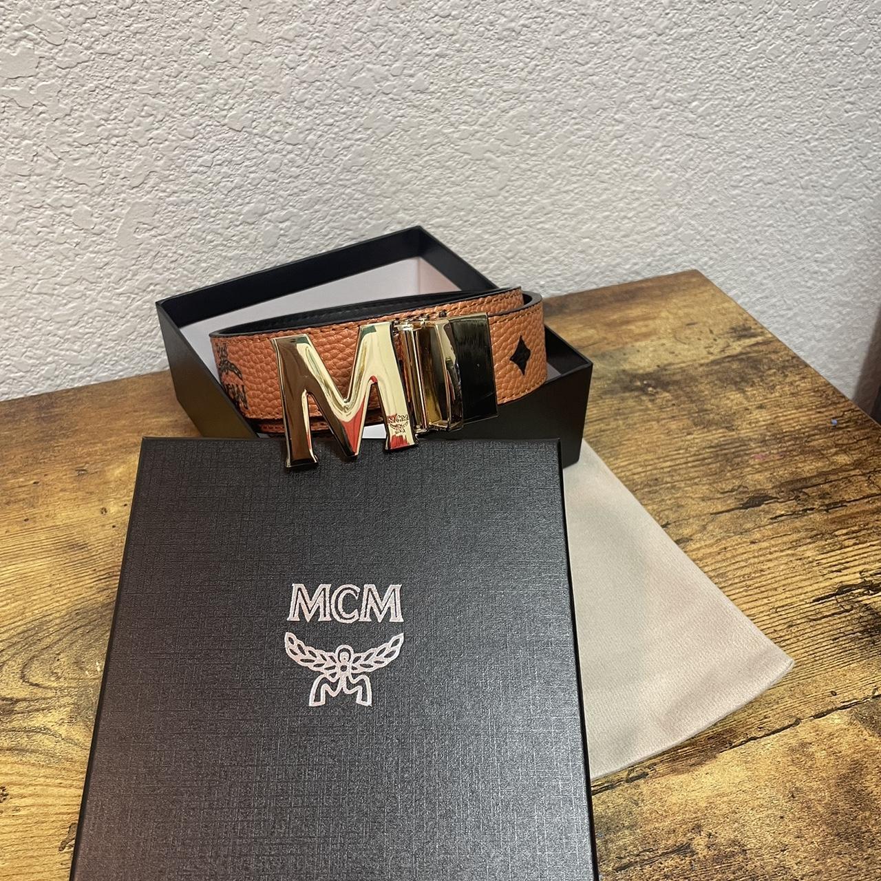MCM BELT 1:1 33-35 QUALITY Shipped Within... - Depop