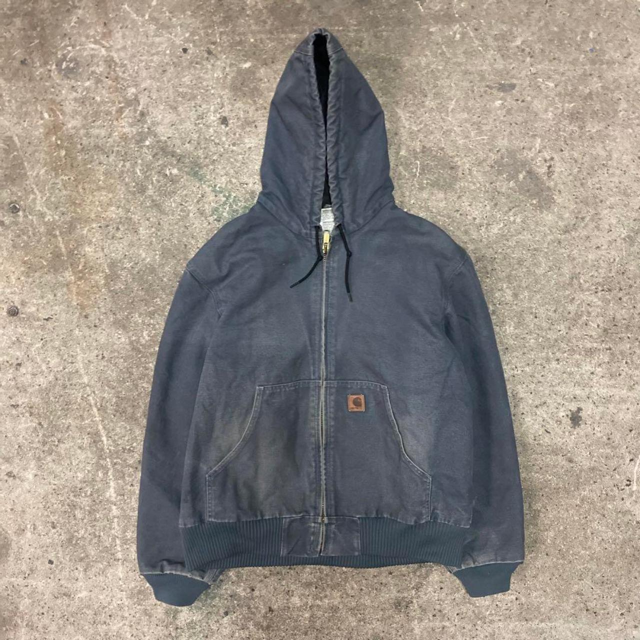 J130 STM Carhartt Active Jacket - Rare Color Damage... - Depop