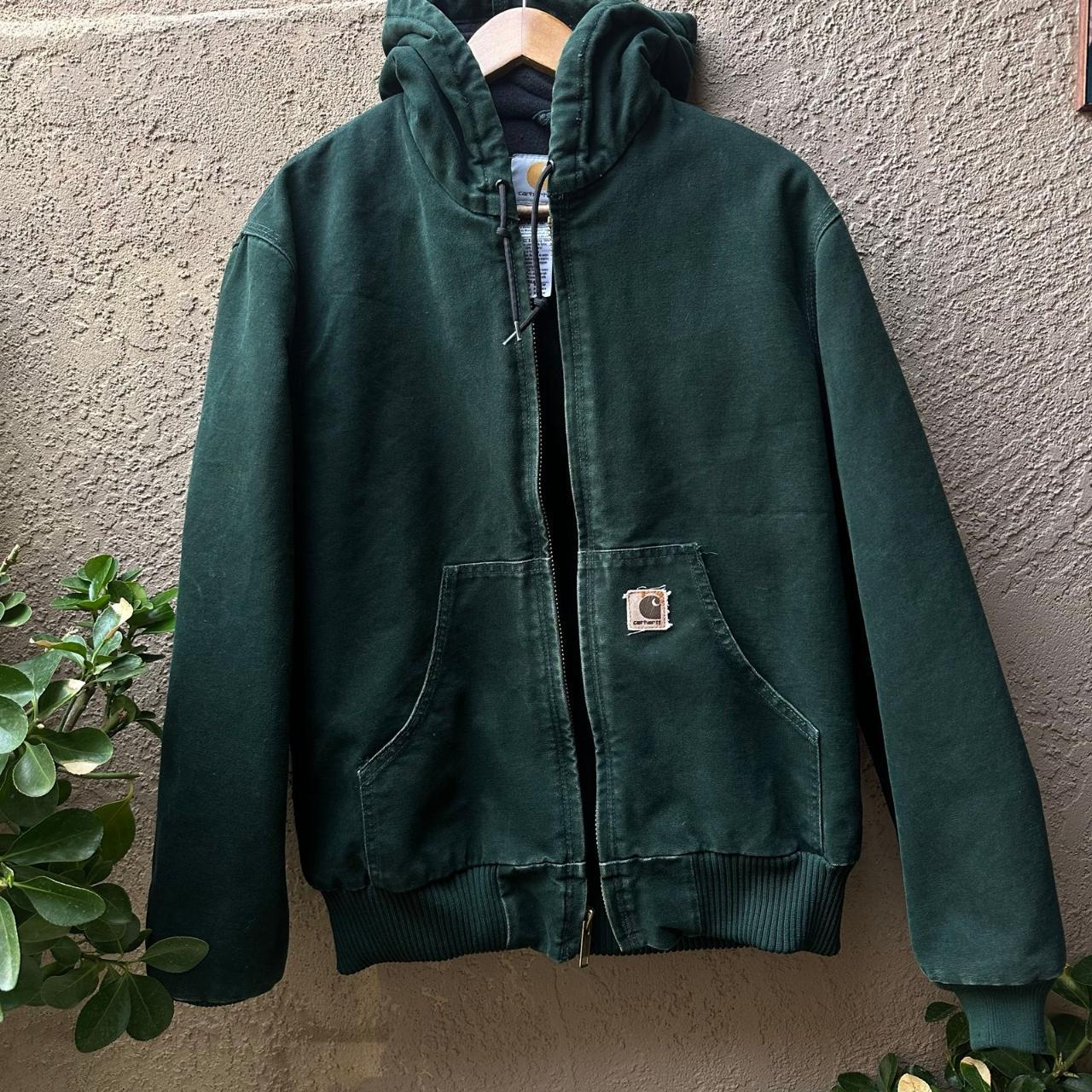 Carhartt Jacket J130 RARE Rare spruce color that is... - Depop