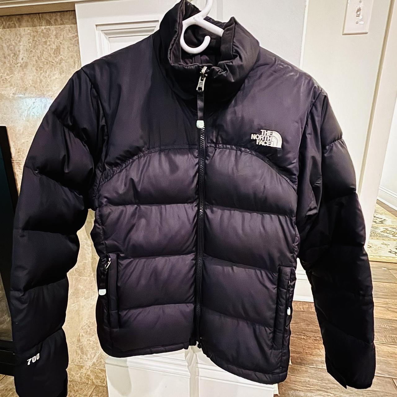 The North Face 700 jacket, black, excellent... | Depop