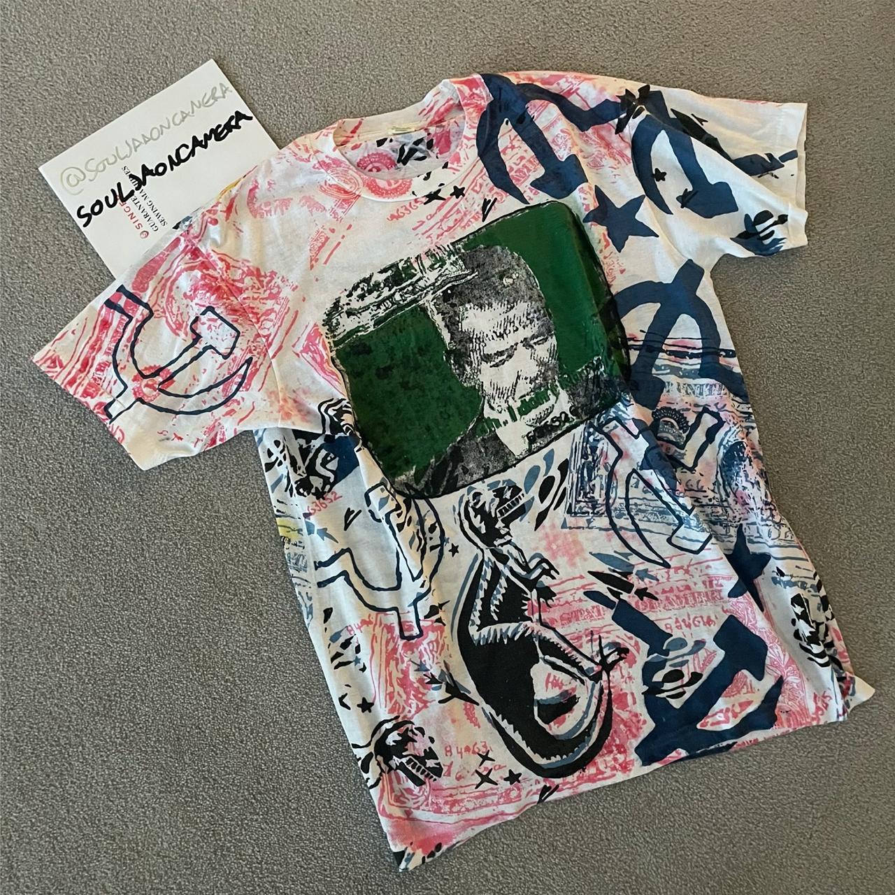 Incredible All Over Print, Graphic Vintage T-Shirt... - Depop