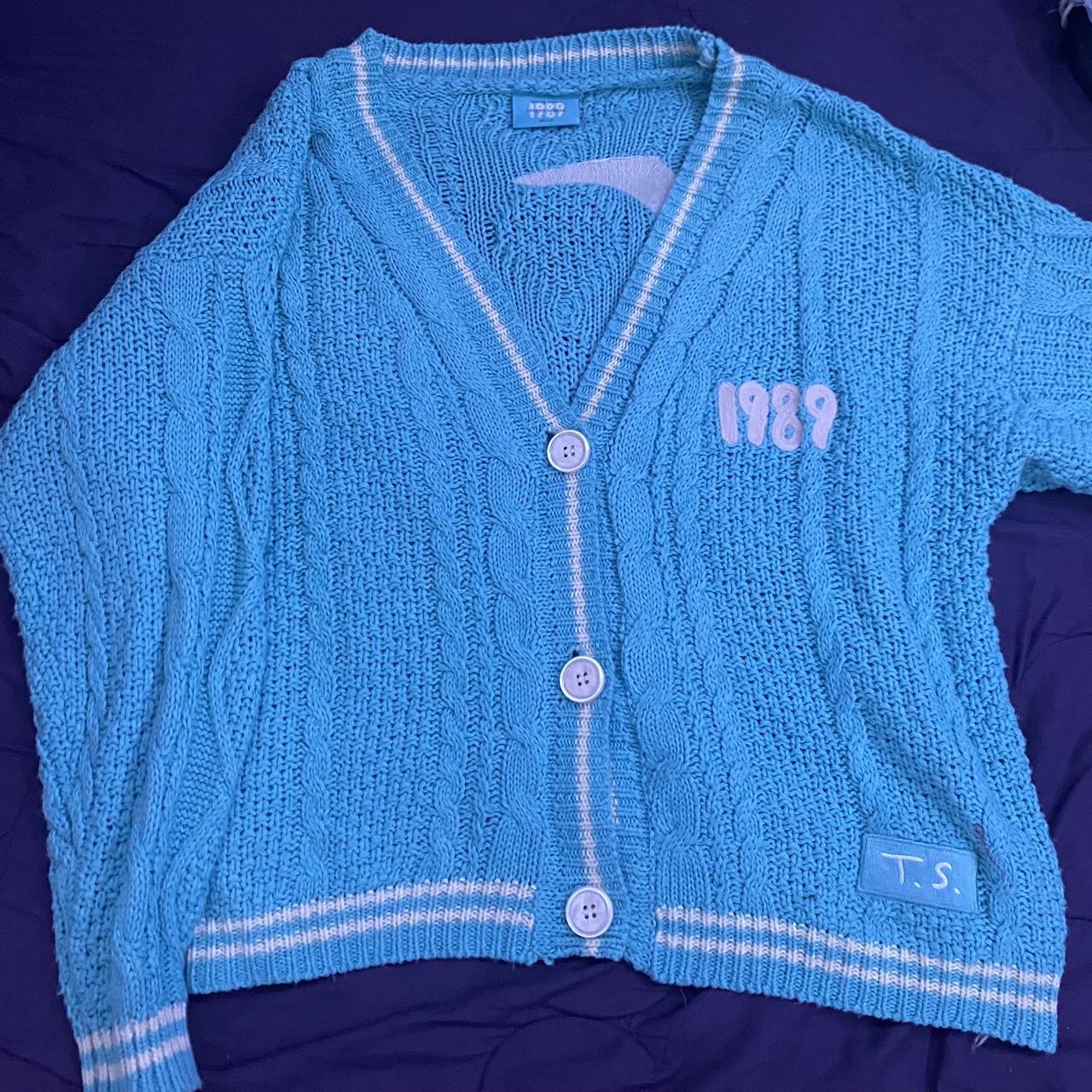 Authentic Taylor Swift 1989 Cardigan Sized up then... - Depop
