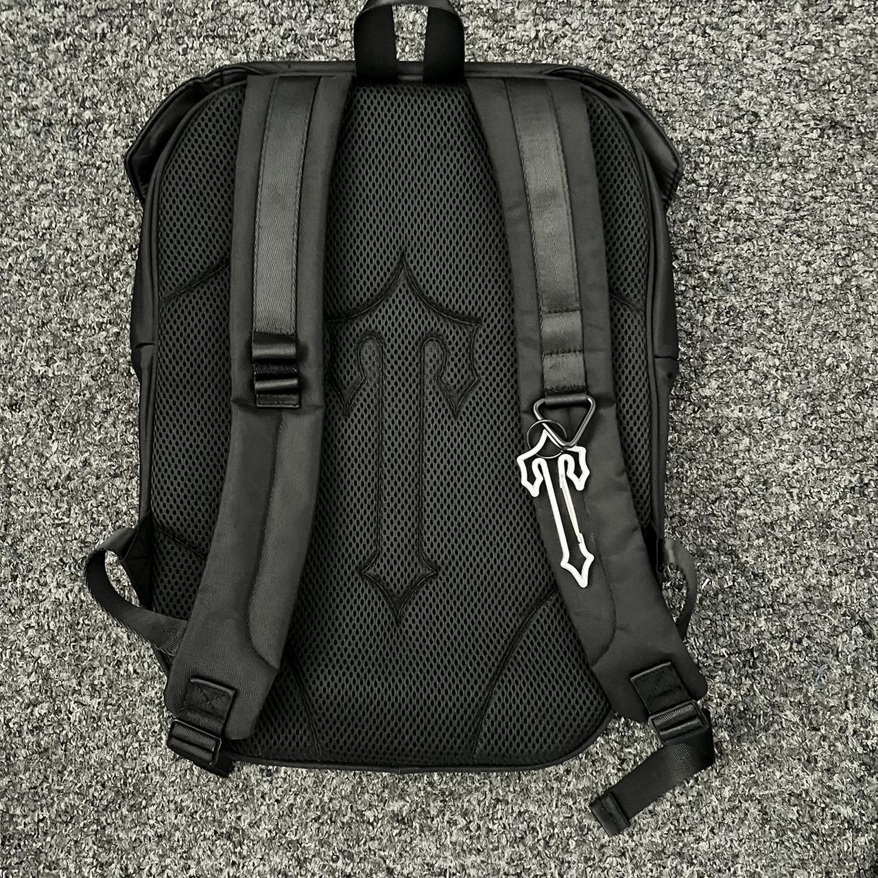 Black trapstar backpack Great condition Cool bag... - Depop