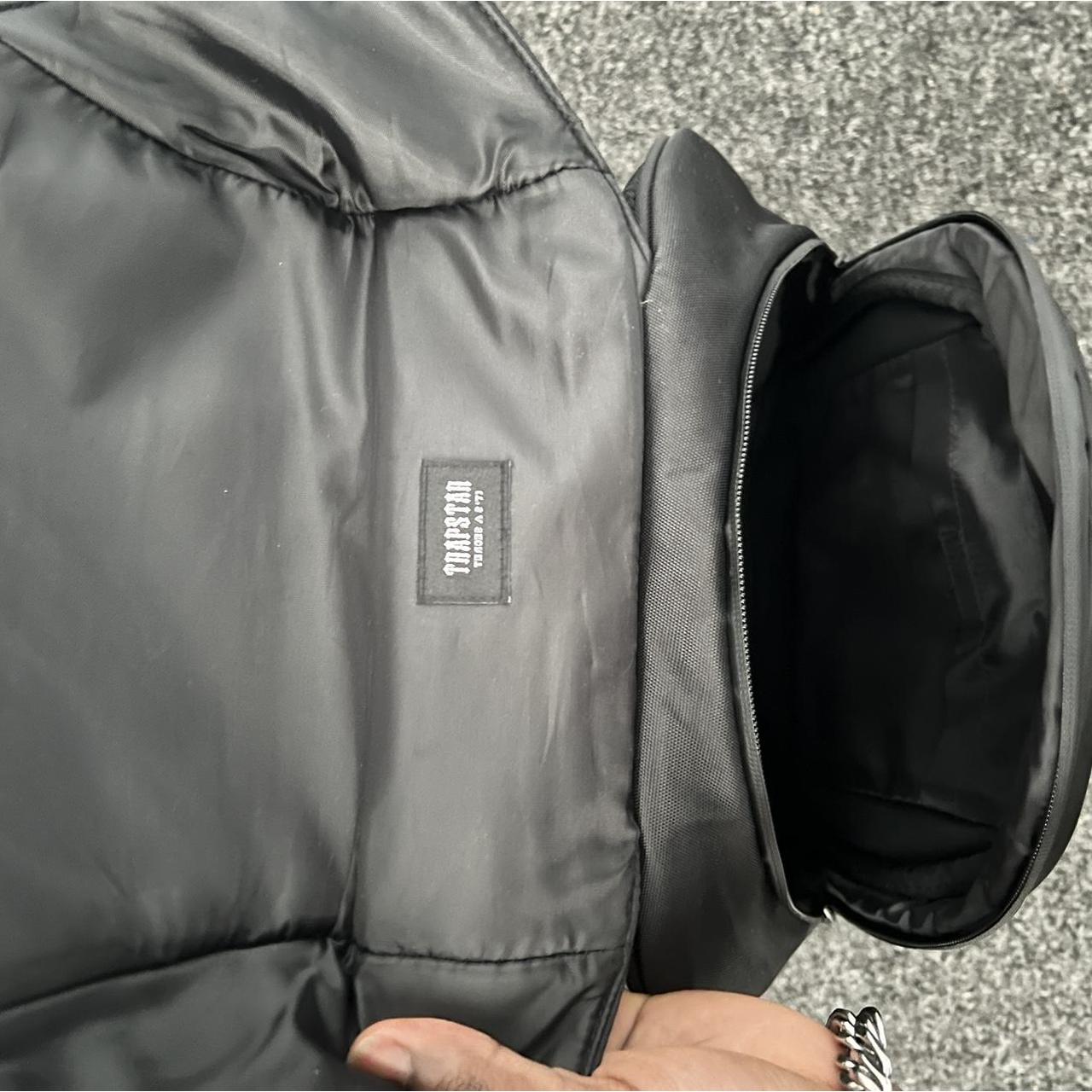 Black trapstar backpack Great condition Cool bag... - Depop