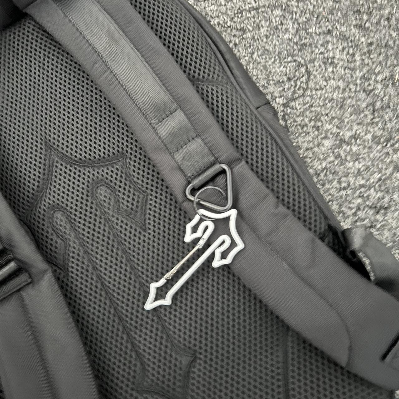 Black trapstar backpack Great condition Cool bag... - Depop