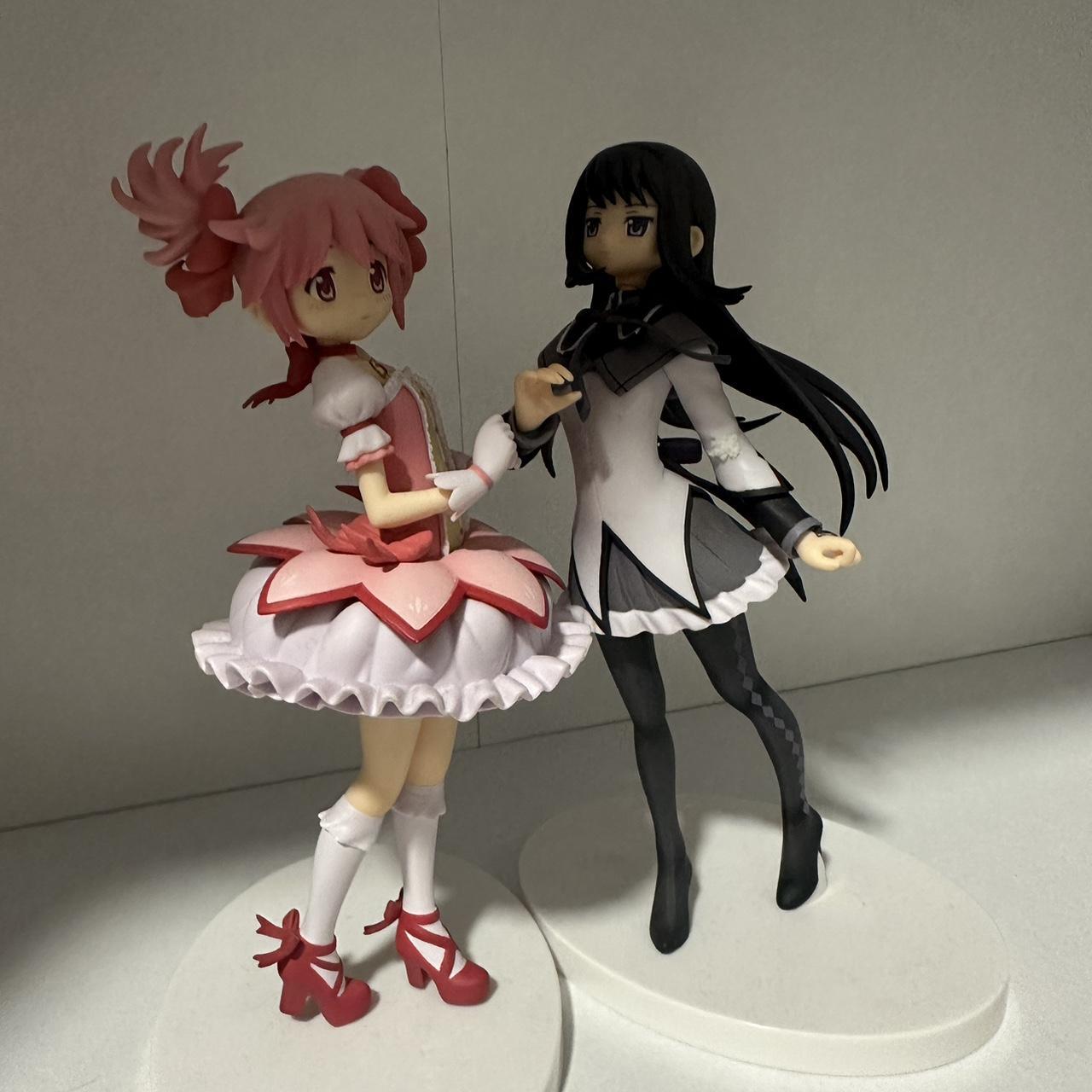 Figures Madoka Kaname And Homura Akemi Figures Price Depop