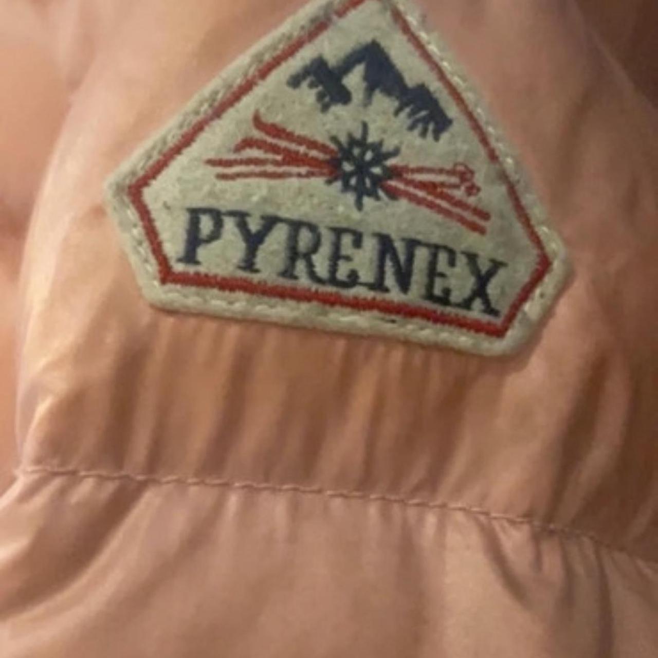 Pink pyrenex coat - Depop